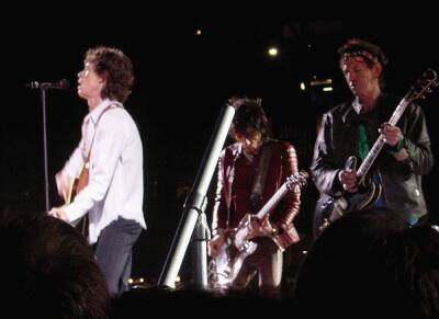 The Rolling Stones live at the Pacific Bell Park, San Francisco, CA ...